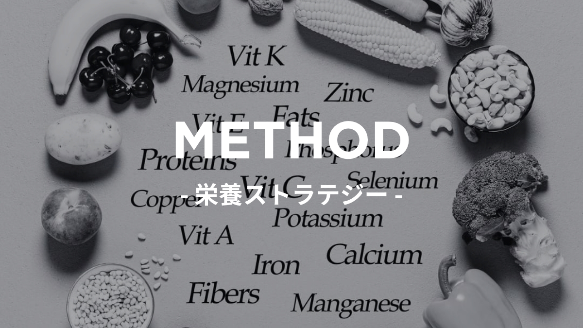 CONCEPT｜メソッド｜栄養ストラテジー | MTR Method Lab™️｜サッカー選手のケア・栄養・トレーニングと怪我の因果関係を解明した本物のコンディショニングメソッド